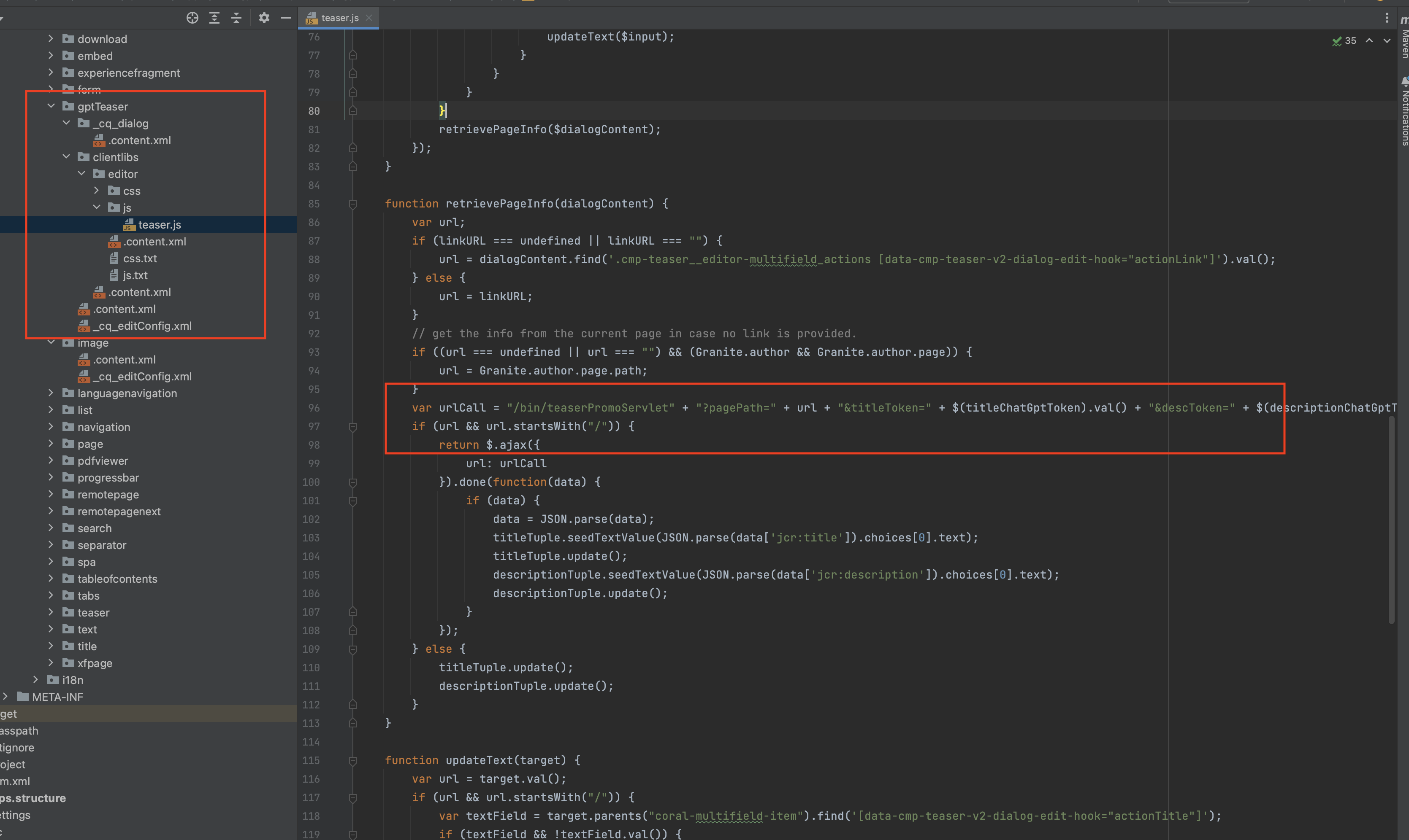teaser_editor – AEM best practices and development guide