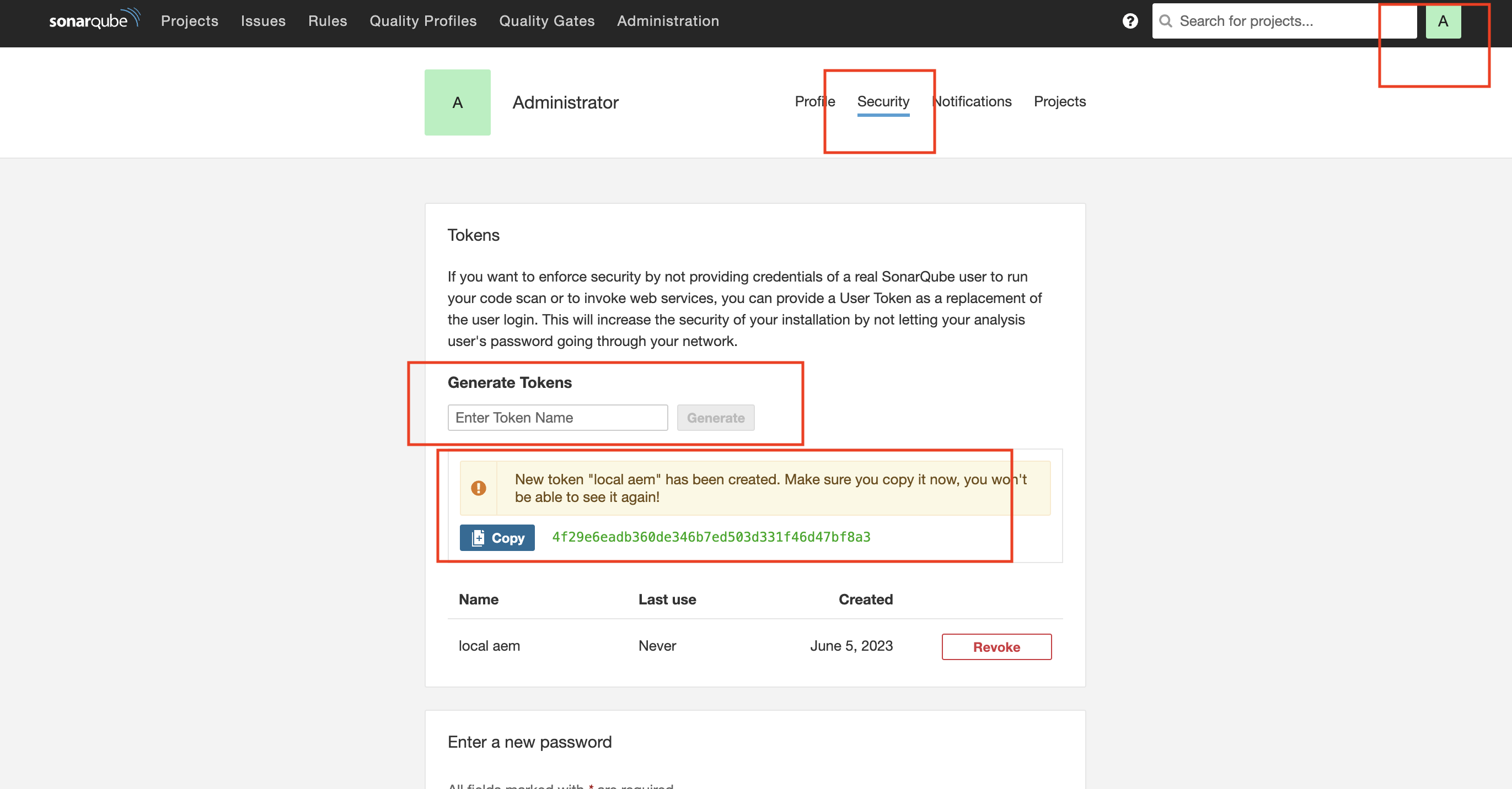 token_generation – AEM best practices and development guide